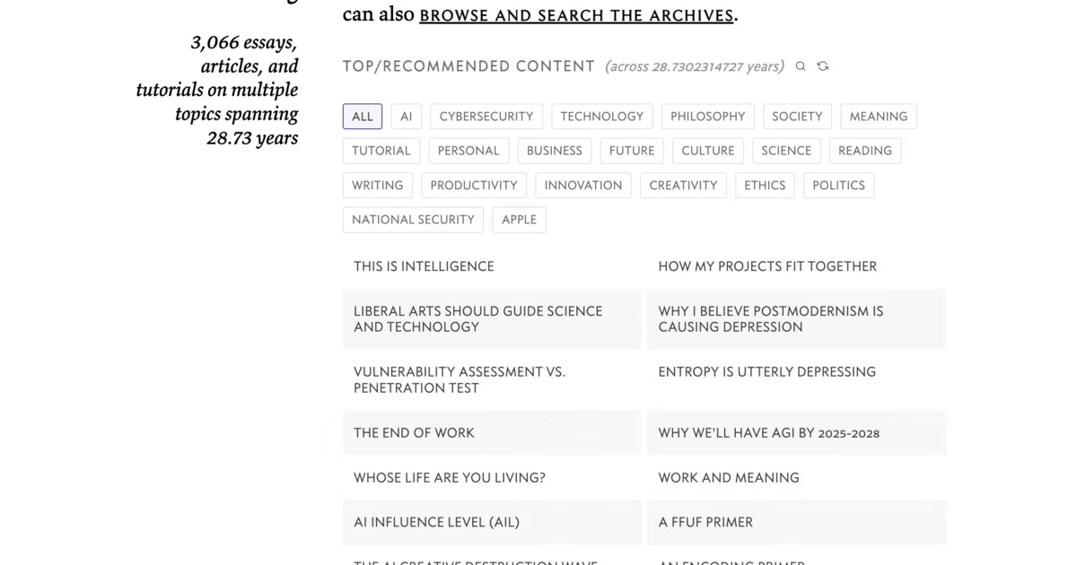 Blog | Daniel Miessler